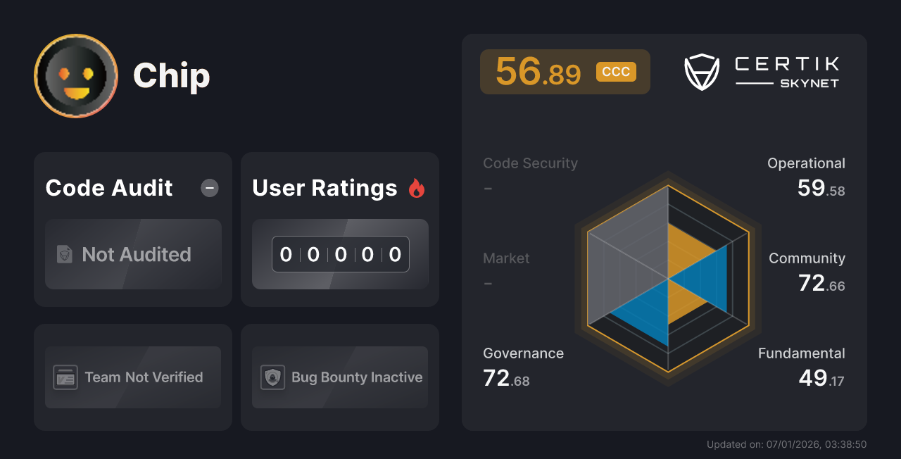 Chip - CertiK Skynet Project Insight