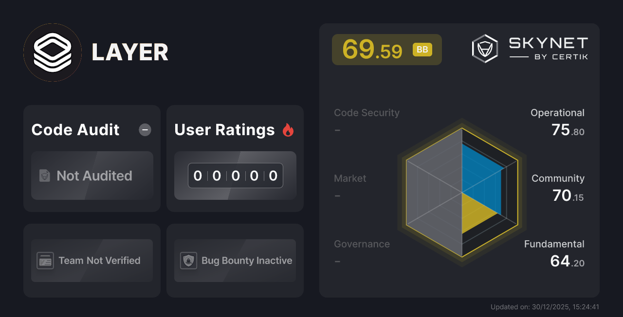 LAYER - CertiK Skynet Project Insight