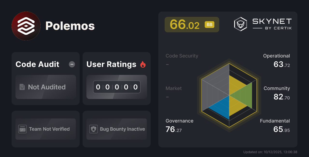 Polemos - CertiK Skynet Project Insight