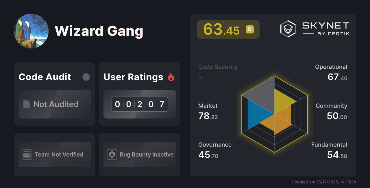 Wizard Gang - CertiK Skynet Project Insight