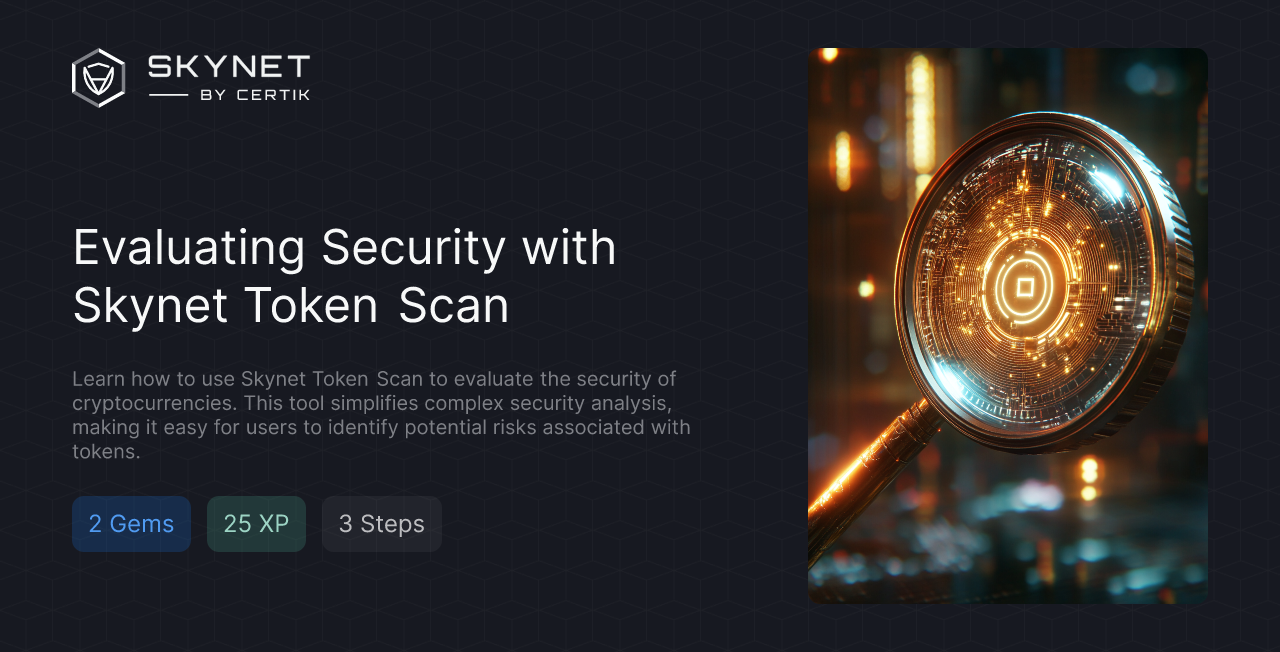 Evaluating Security with Skynet Token Scan - CertiK Quest