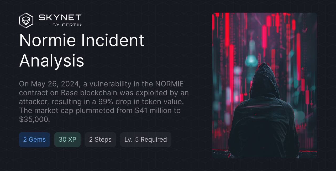 Normie Incident Analysis - CertiK Quest