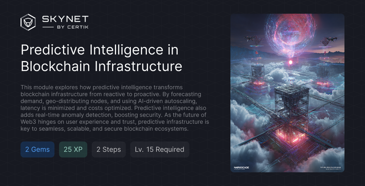 Predictive Intelligence in Blockchain Infrastructure - CertiK Quest