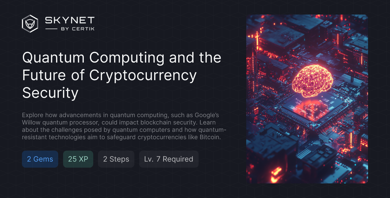 Quantum Computing and the Future of Cryptocurrency Security - CertiK Quest
