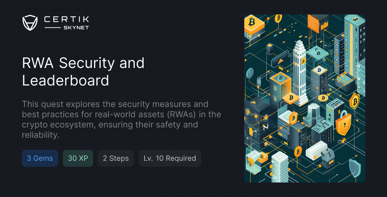 RWA Security and Leaderboard - CertiK Quest