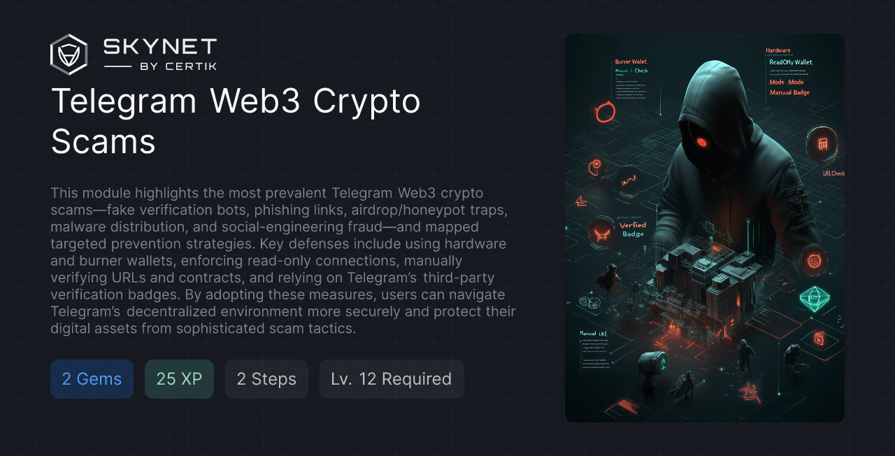 Telegram Web3 Crypto Scams - CertiK Quest