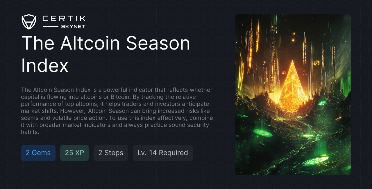 The Altcoin Season Index - CertiK Quest
